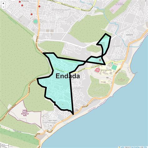 Sri Krishna Residency Location Map Yendada Vizag