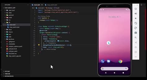 muhammad hamza on linkedin stop watch app with flutter