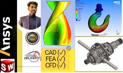 Provide Professional Services In Fea Analysis Cad Modeling And Cfd
