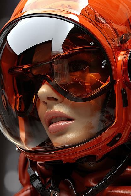 Sexy Sci Fi Astronaut Helmet