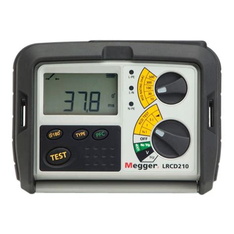 Megger LRCD210 Combined Loop RCD Tester Test4Less