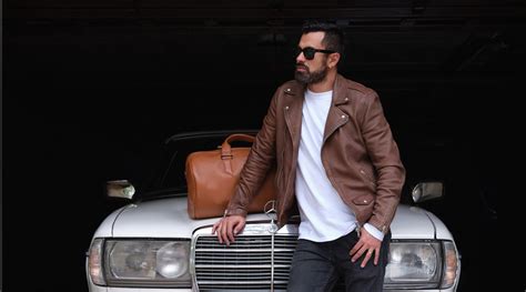 Handmade Substantial Leather Duffle Bag · Green By Capra Capra Leather