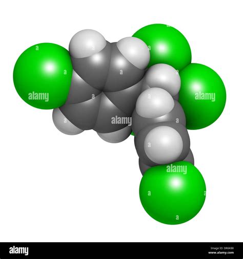 Ddt Dichlorodiphenyltrichloroethane Molecule Controversial Pesticide