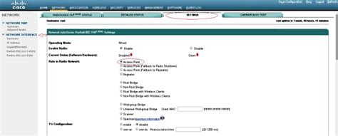 Access Point As A Workgroup Bridge Configuration Example Cisco