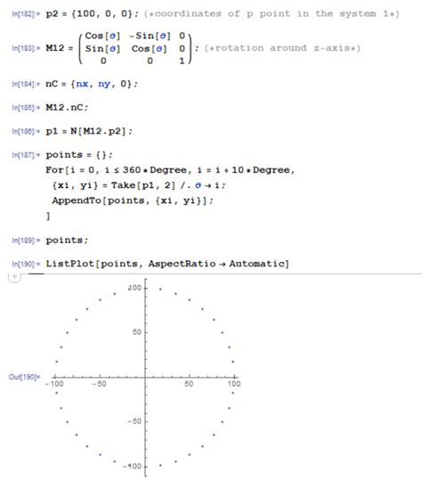 Manipulate Plotting Two Circles And Finding Their Intersection Points