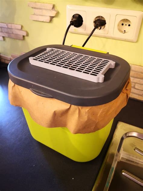 Waste Filter Case Organic Bio Recycling Waste Rotho Albula By