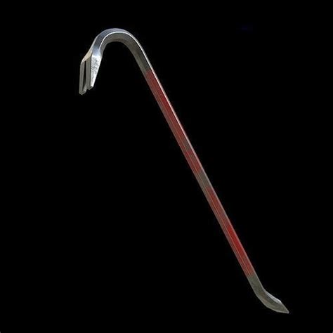 3d Model Crowbar Hook Vr Ar Low Poly Cgtrader