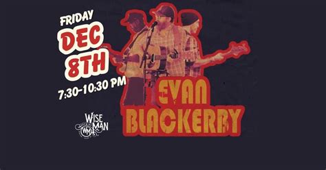 Evan Blackerby Band Wise Man Brewing Wallburg December 8 2023
