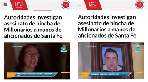 Conmoción En Colombia Por Las Palabras De La Madre Del Hincha De Millos