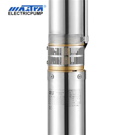 Mastra 4 Inch Stainless Steel Submersible Agricultural Irrigation Pump