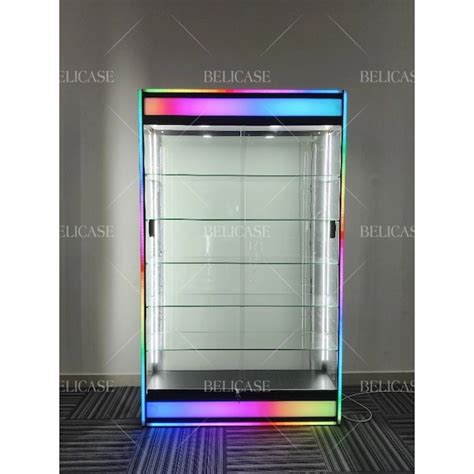 Newest Smoke Shop Glass Cabinet Glass Showcase Belicase Limited