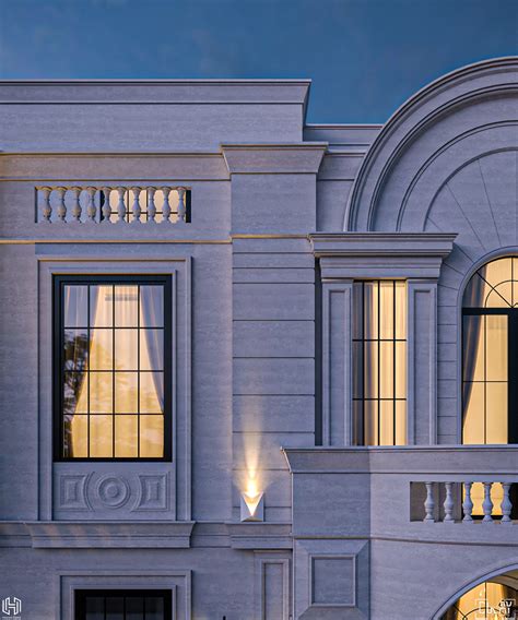 Neoclassic Villa On Behance