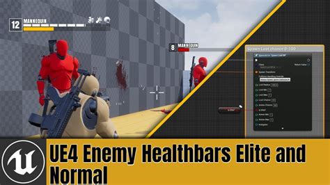 Ue4 Enemy Healthbars Elite And Normal Youtube