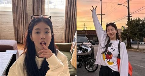 기은세 ‘혼자 놀기의 진수‘ 깜찍한 맨투맨 카고 팬츠 플리츠스커트 패션 스타와 패션