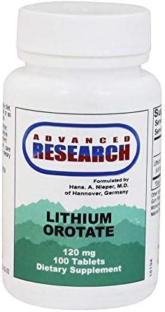 Amazon Lithium Orotate Tabs Health Household