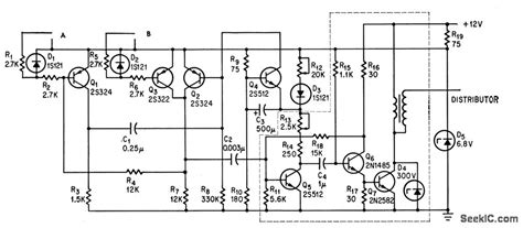Automaticignitionadvance Automotivecircuit Circuit Diagram