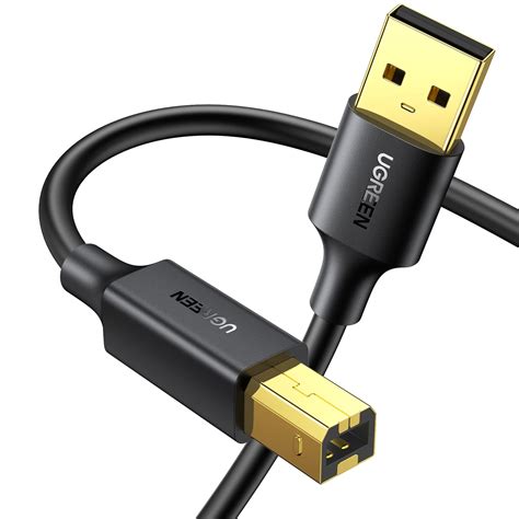 Buy Ugreen Printer Cable Usb A To B Lead 24k Gold Plated Usb 20 To Usb B Cable Usb Type B