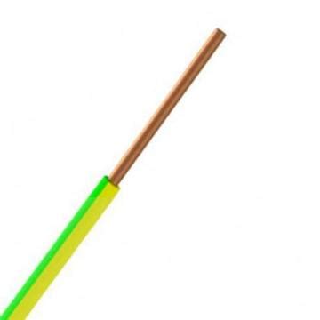Fil Lectrique Rigide H Vu Mm Vert Jaune M