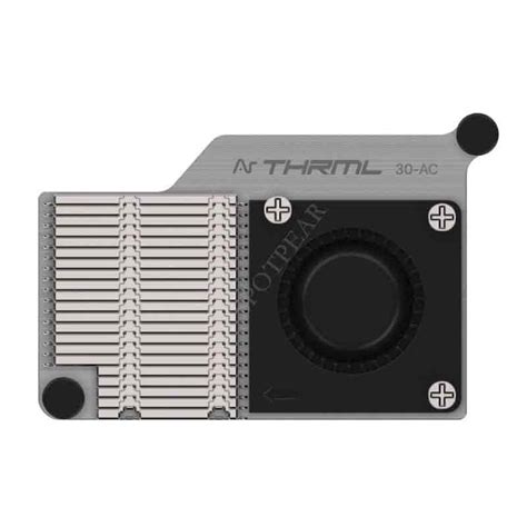 Raspberry Pi Active Cooler Argon Thrml Pi Mm Fan Metal Heatsink Radiator