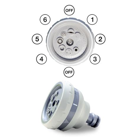 6 Functions Shower Hidroself