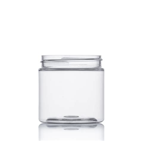 125ml 58400 Straight Cylindrical Jar Plastikse