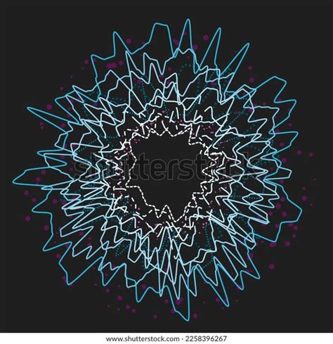 Vector Music Background Audio Sound Wave Stock Vector Royalty Free