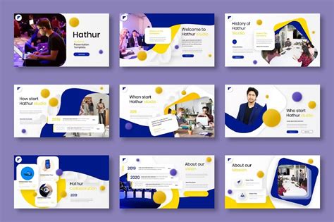 Шаблон для Бизнес презентации Powerpoint — Каталог слайдов — Слайды и