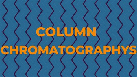 Chromatography Chemistry