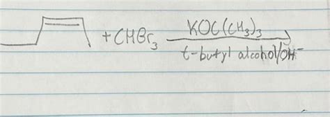 Solved Chbr3t− Butyl Alcoholoht Koc Ch3 3