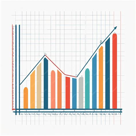 A Graph With A Graph That Says Graph On It Premium Ai Generated Vector