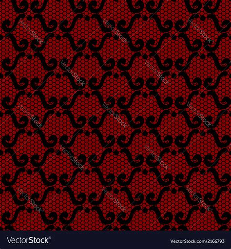 Red Lace Background