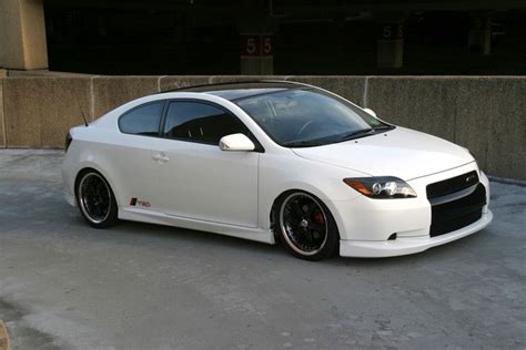 2008 Scion Tc Tuned White Car