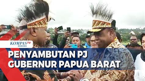 Video Tarian Adat Sambut PJ Gubernur Papua Barat Ali Baham Temongmere