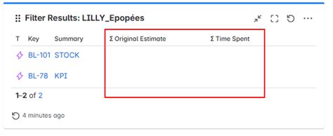 How To Show Original Estimateremaining Estimate A