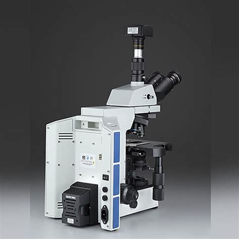 Trinocular Research Microscope Upgradable To Fluorescence Model