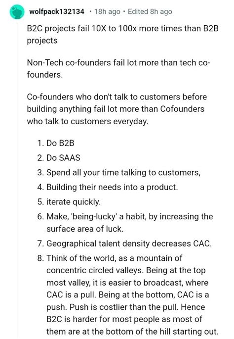 Joshua Laferriere Msc On Linkedin From Reddit Ycombinator On How To