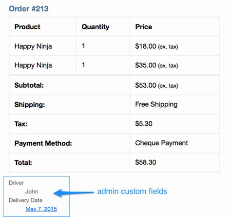 Woocommerce Admin Custom Order Fields Documentation Woocommerce