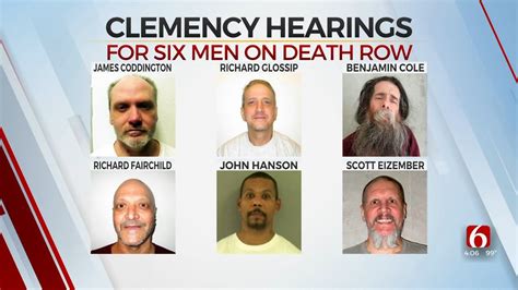 States Pardon And Parole Board Announces Clemency Hearing Dates For 6