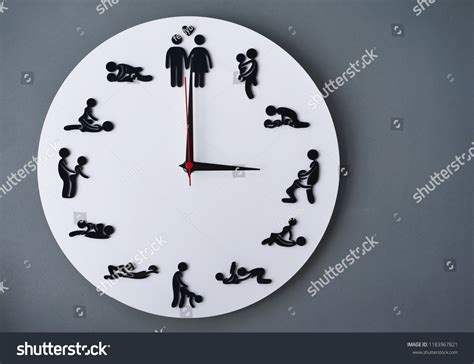 Sexy Clock On Wall Stock Photo Shutterstock