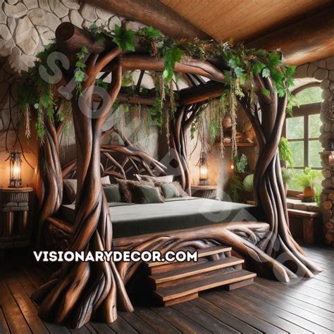 These Giant Tree Bed Ideas Will Turn Your Bedroom Into A Forest