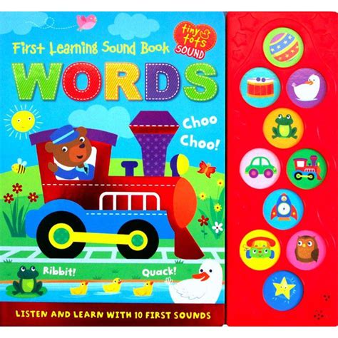 Bbw Tiny Tots First Learning Sound Book First Words Isbn 9781785577987 Shopee Malaysia