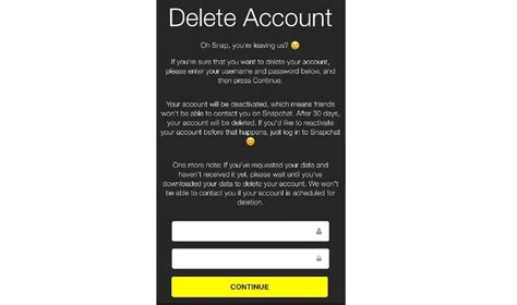 How To Deactivate Snapchat Step By Step Instructions