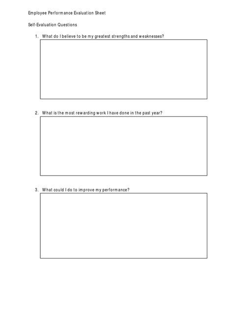 performance evaluation method pdf performance appraisal