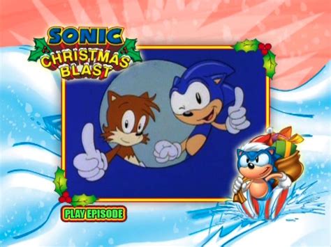 Sonic Christmas Blast Segadriven