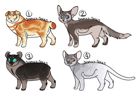 Cat Adopt Batch 6 [1 4 Open] By Secretviper On Deviantart