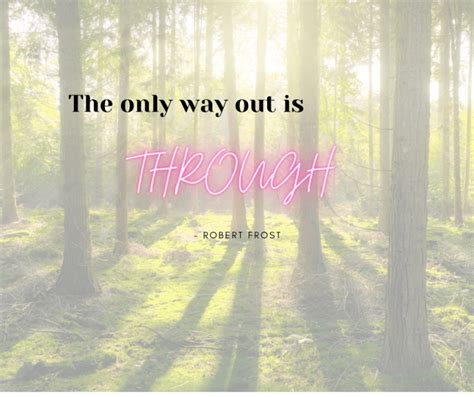 The Only Way Out Inspired Healing Path