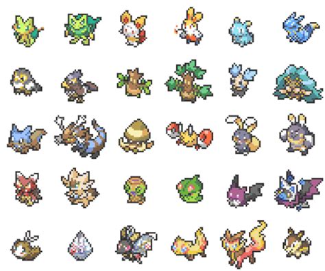 Pokemon Sprites Origineel