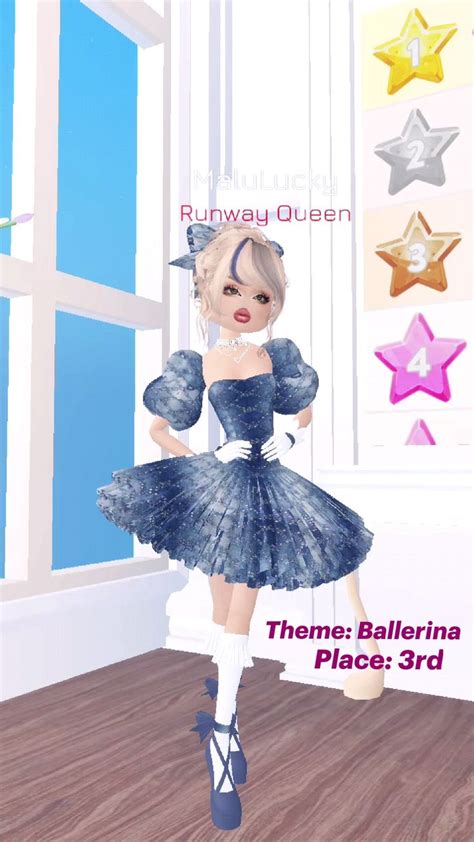 Theme Ballerina • Place 3rd • Dress To Impress Em 2024