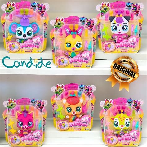 Boneca Bubiloons Infantil Mini Confetti Com Acessórios Candide 1410 Shopee Brasil