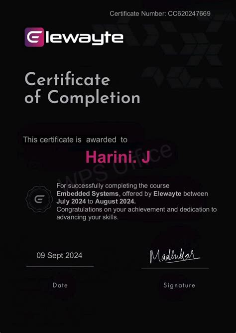 Harini Jaikumar On Linkedin Internshipachievement Professionalgrowth Continuouslearning